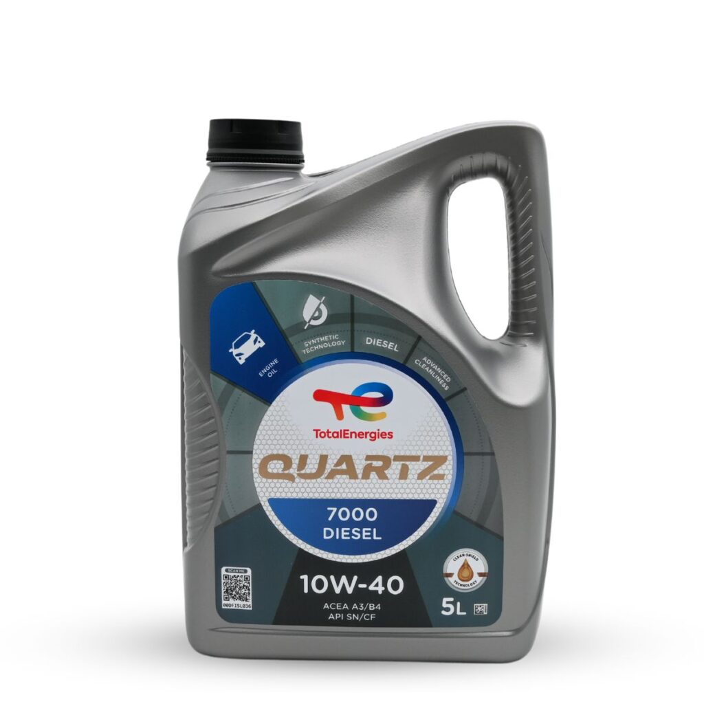 TOTAL Quartz 7000 Diesel 10W40 5 lit. Motorno Ulje - Brisaci